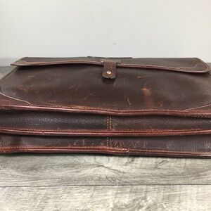 Orvis | Bags | Orvis Bullhide Leather Briefcase School Portfolio ...